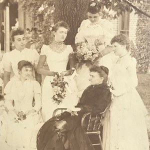 Antique Photograph ( Late 1800s) - Group Picture Oxford College for ...