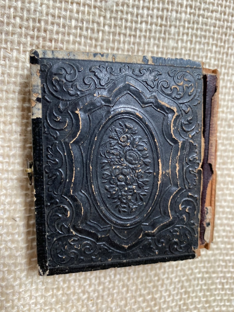 Antique mid 1800s Ninth Plate Daguerreotype Case With - Etsy