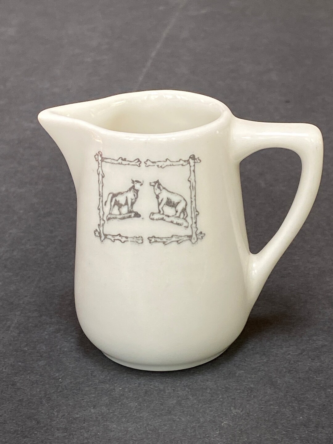 Vintage (1972) Mayer China Restaurant Ware Individual Creamer - Bull ...