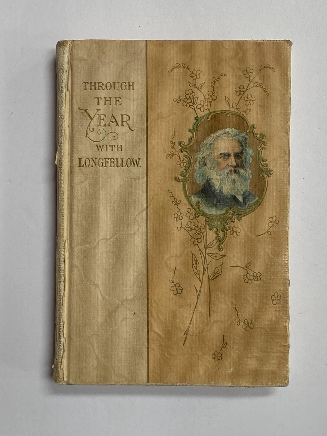 Antique (1890s) Longfellow Birthday Book - Through the Year With ...