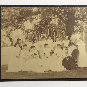 Antique Photograph ( Late 1800s) - Group Picture Oxford College for ...