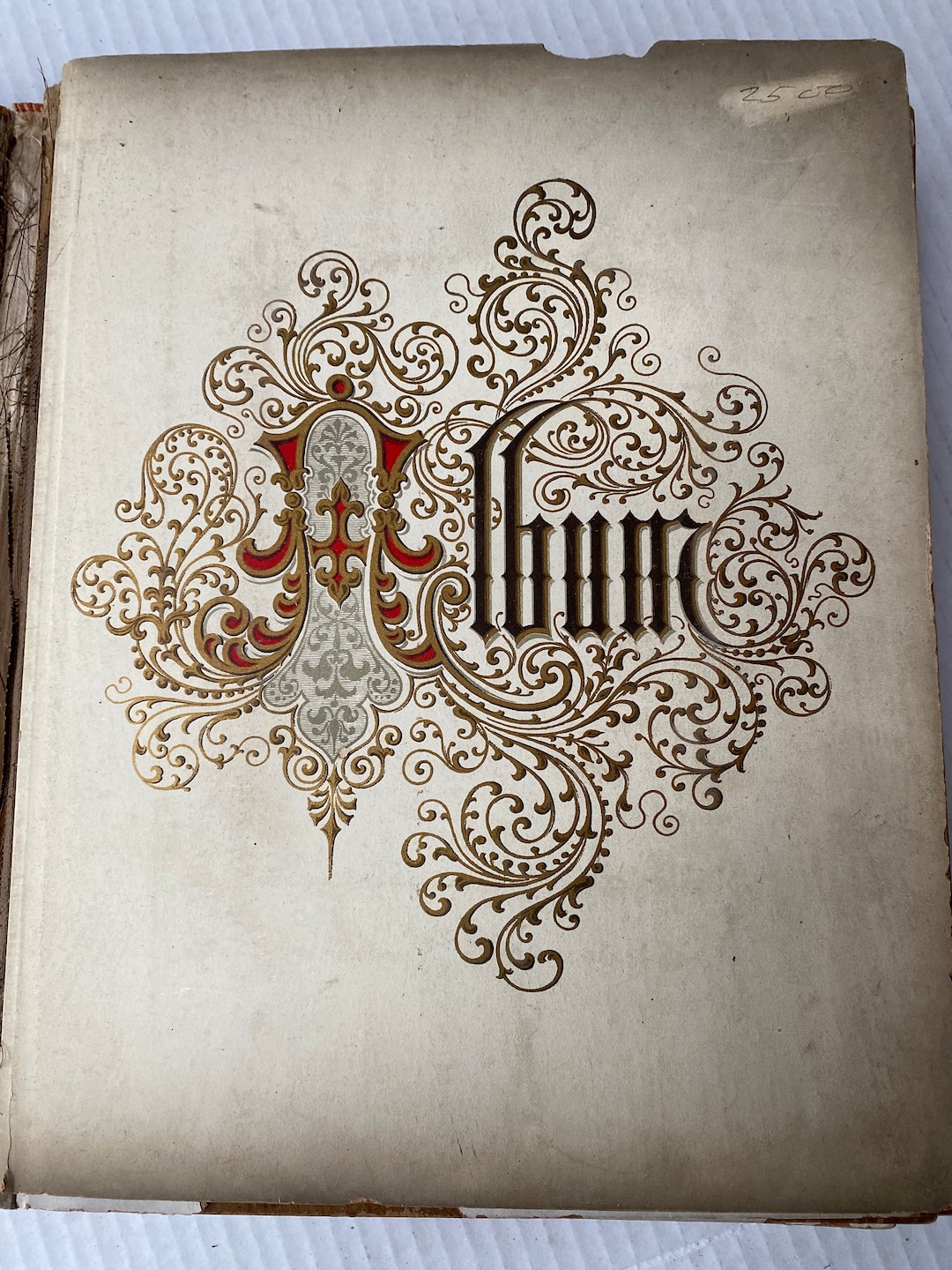 Antique Victorian Photograph Album With 31 Cabinet Cards - Perfect for ...