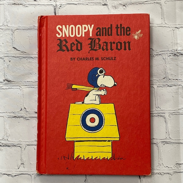 Snoopy Red Baron - Etsy