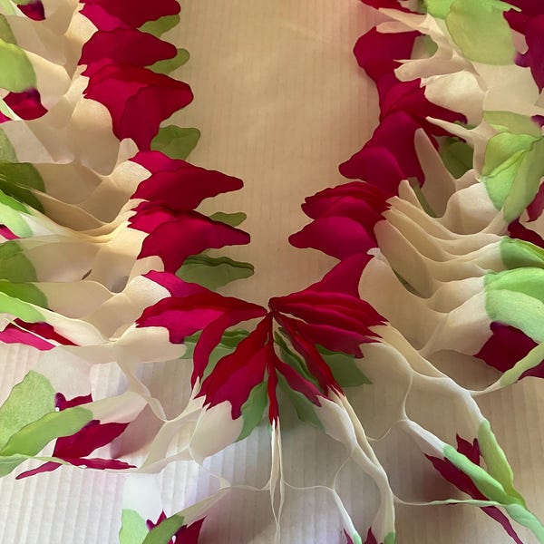 Tissue Paper Garland - Etsy