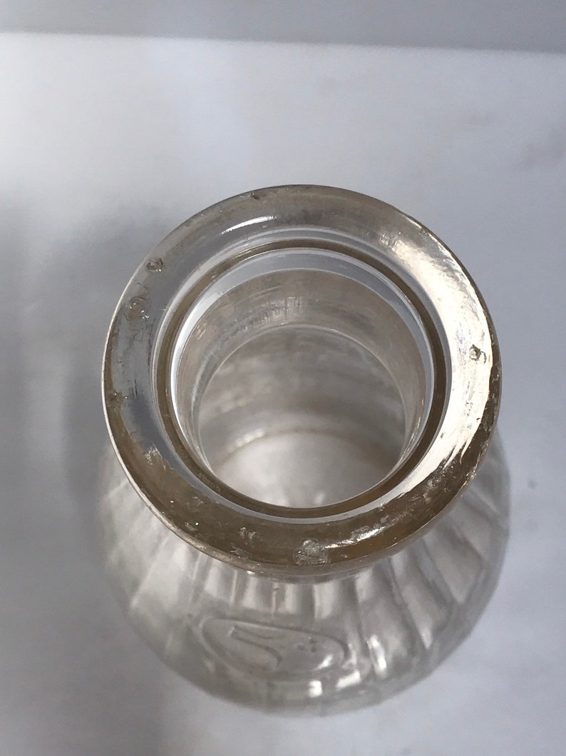 Vintage (1940s) Universal Store Bottle for Kitchen Decor, Repurposing ...