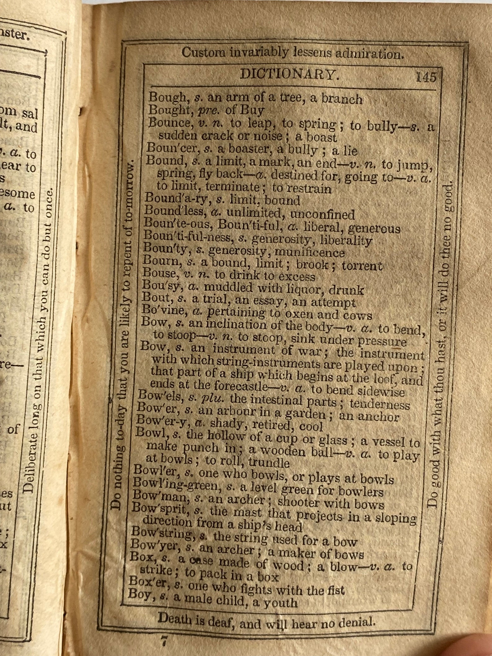 Antique (1835) the Ladies’ Reticule Companion or Little Lexicon of the ...