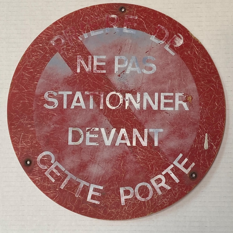French Enamel Road Sign - Etsy