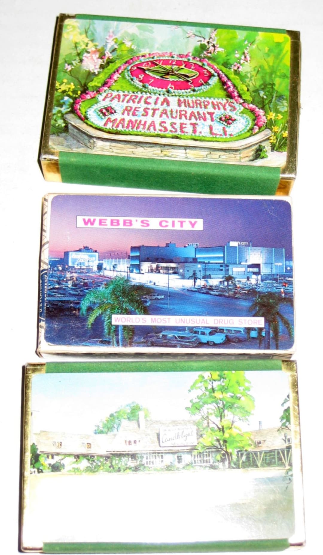 3 Decks Playing Cards - Advertising - Patricia Murphy's Restaurants and ...