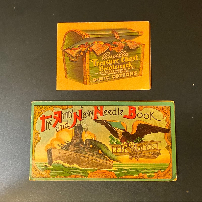Vintage Needle Book - Etsy