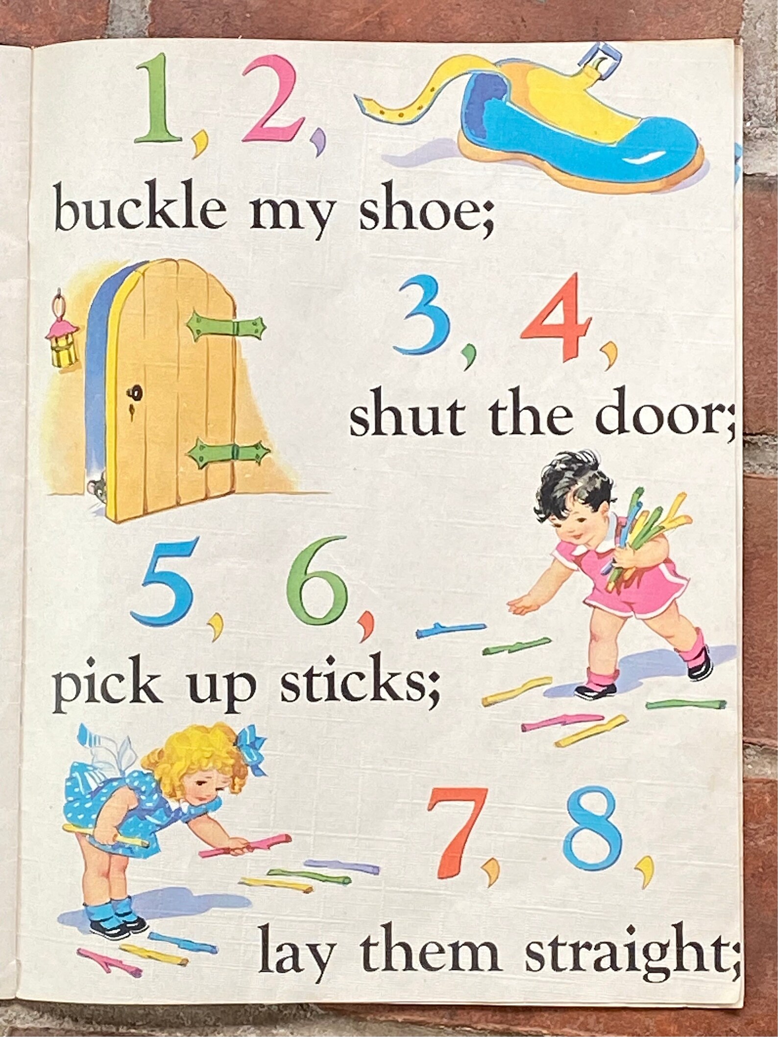 Large Vintage ABC Book - Art by Ethel Hays, Published by Saalfield ...