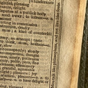 Antique 1835 the Ladies Reticule Companion or Little Lexicon of the ...