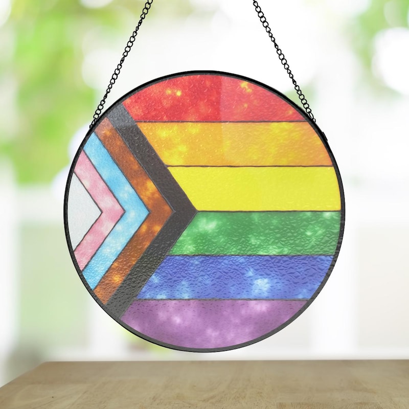 Queer Flag for Window - Etsy