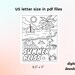 30 Summer Version Coloring Pages for Kids Summer Vibes Coloring Kids ...