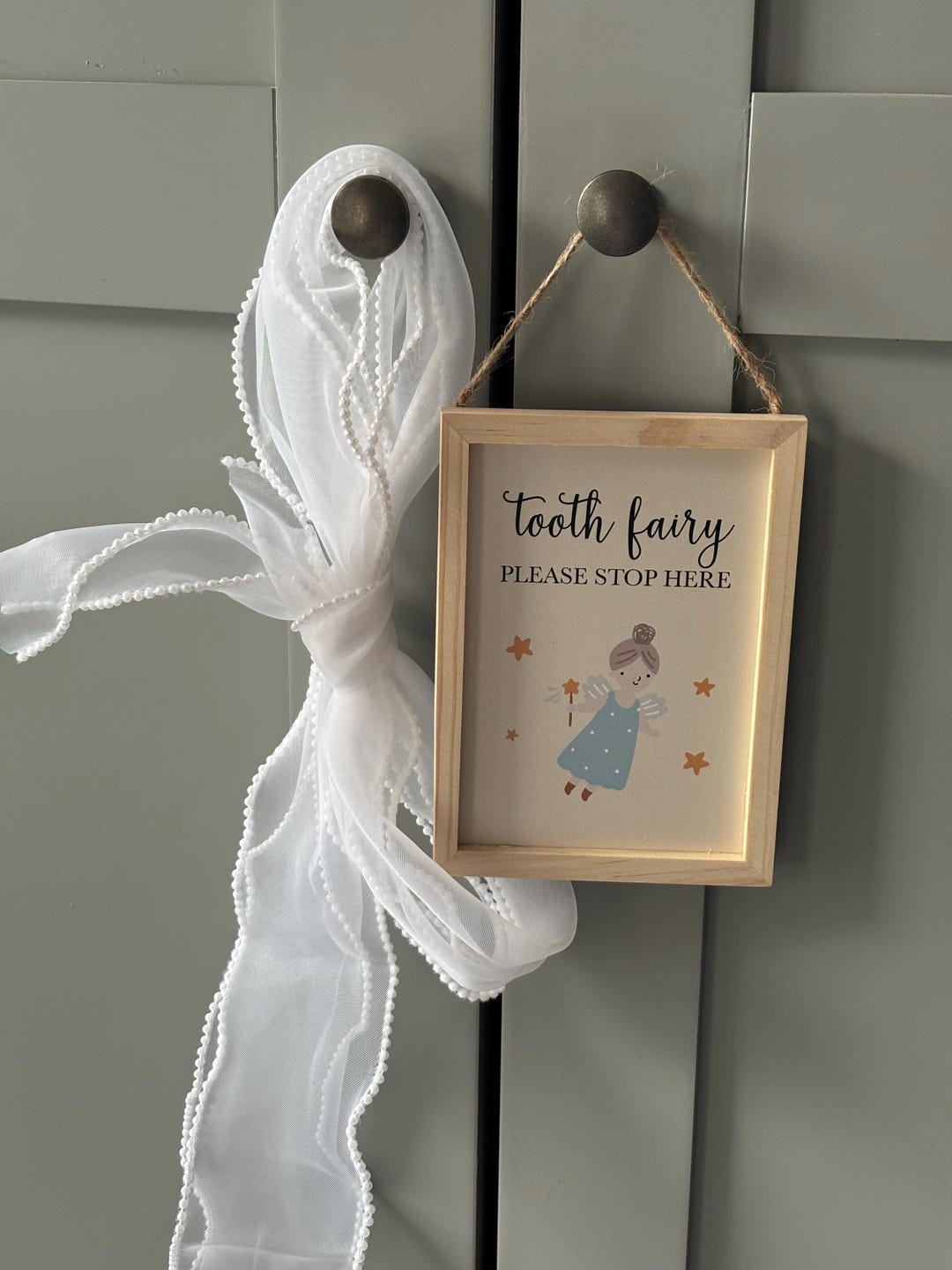 Tooth Fairy Sign / the Tooth Fairy/ Nursery Decorations / Childrens ...