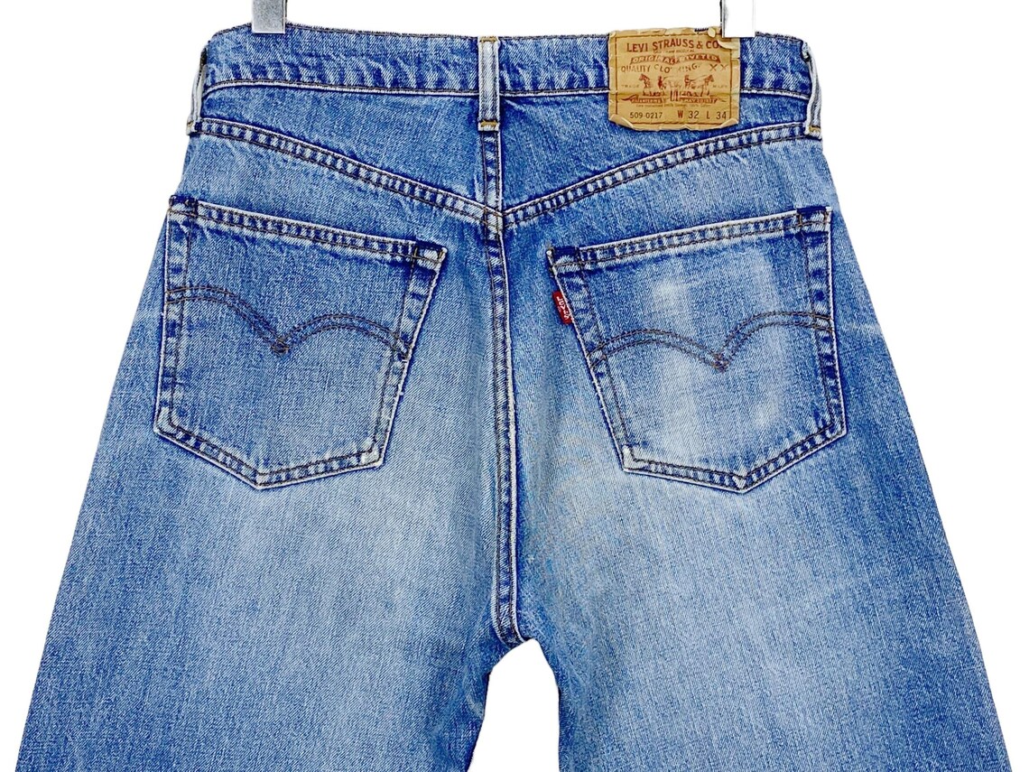 Levi's 509 Jeans Size Waist 30 Vintage 90's Levis 509-0217 Jeans High ...