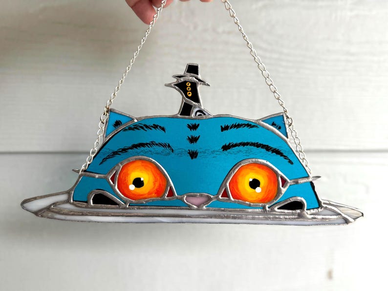 Stained Glass Derpy With Bird and Hat. K-pop Demon Hunters - Etsy