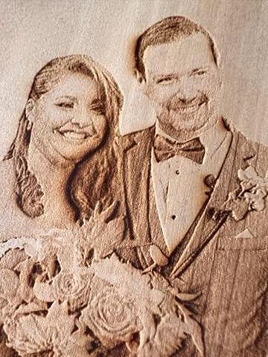 Classical Custom Photo Engraving on Wood, Custom Laser Engraving ...