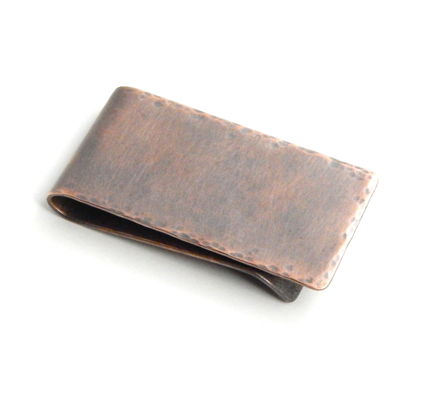 Copper Money Clip, Hammered Copper Money Clip, Plain Money Clip, Guy ...