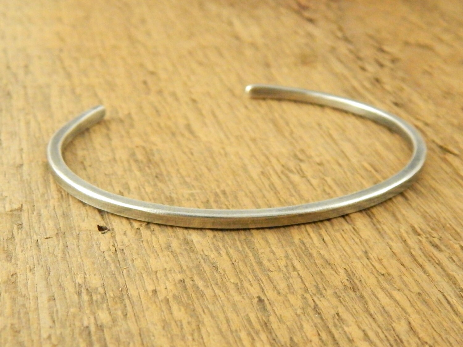 Square Sterling Silver Cuff Silver Cuff Bracelet Solid | Etsy