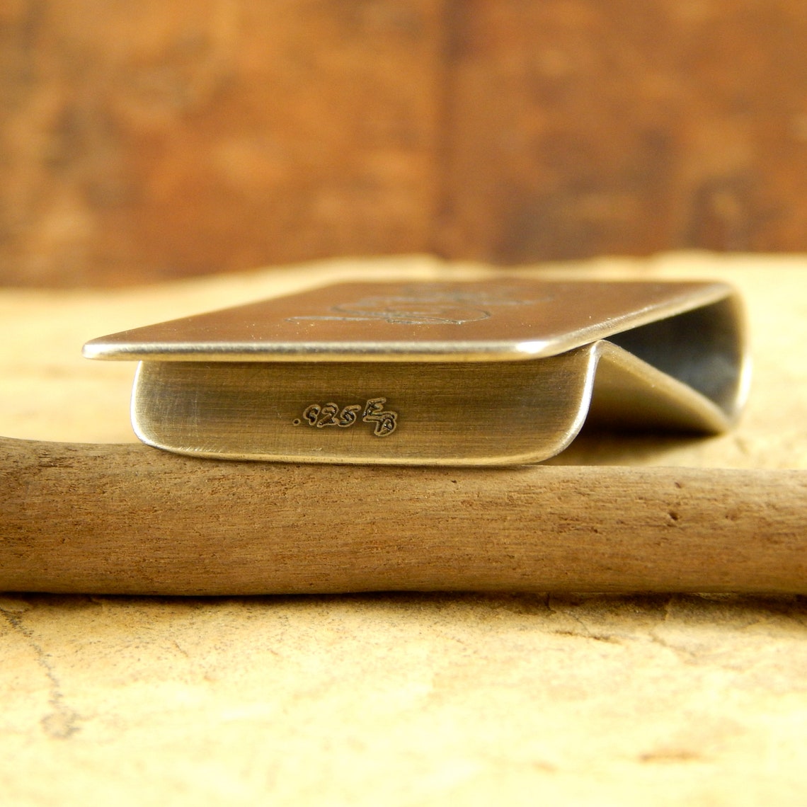 Mountains Sterling Silver Money Clip, Engraved Gifts for Him ...