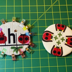 Round Ornament Needlepoint Finishing - Hand Sewn in 18 Weeks - Etsy