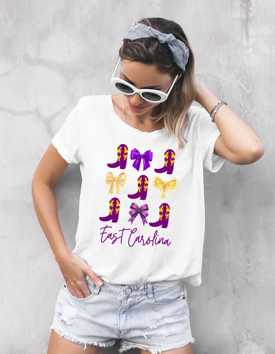 ECU Pirates, ECU, Purple and Gold, Boots and Bows, Coquette, Pretty Png ...