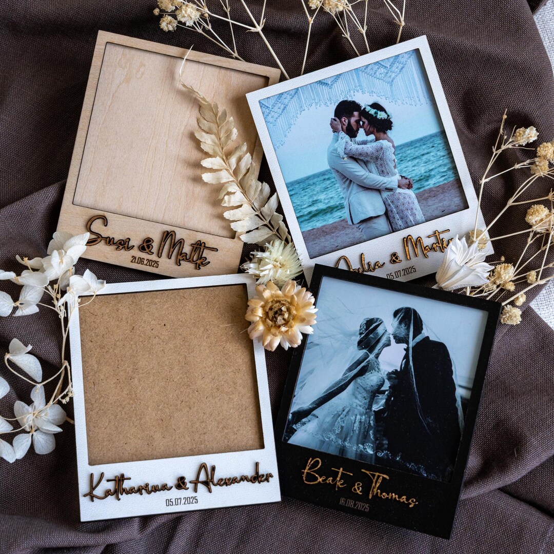 Polaroid Photo Frame for Weddings – Wedding Gift – Polaroid-style ...