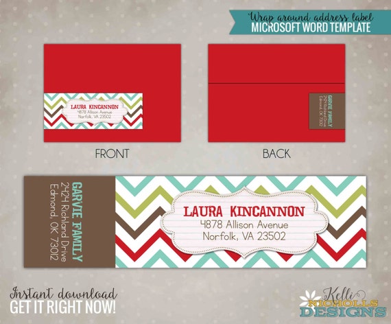 Chevron Labels For Word