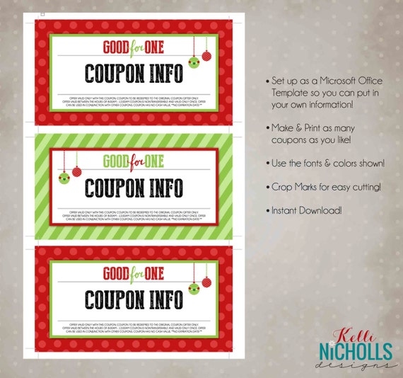 Payment Coupon Templates Microsoft Office