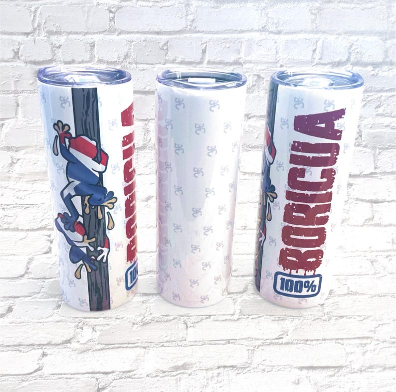 Puerto Rican Tumbler, Puerto Rican Drinkware, Boricua Tumbler, Grease ...