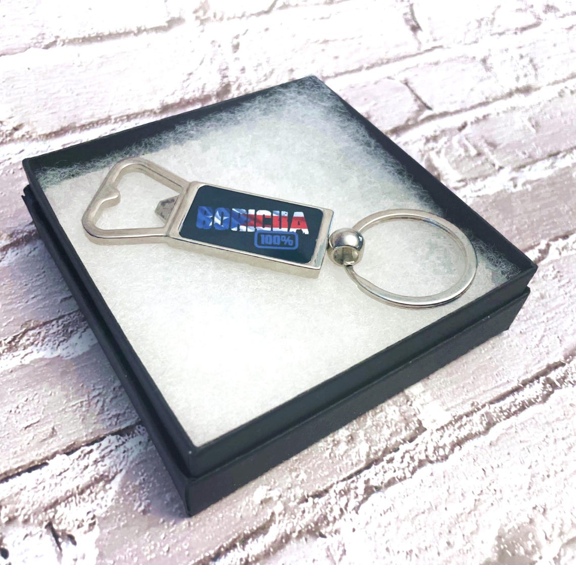 Puerto Rican Keychain Bottle Opener, Puerto Rican Flag Keychain ...