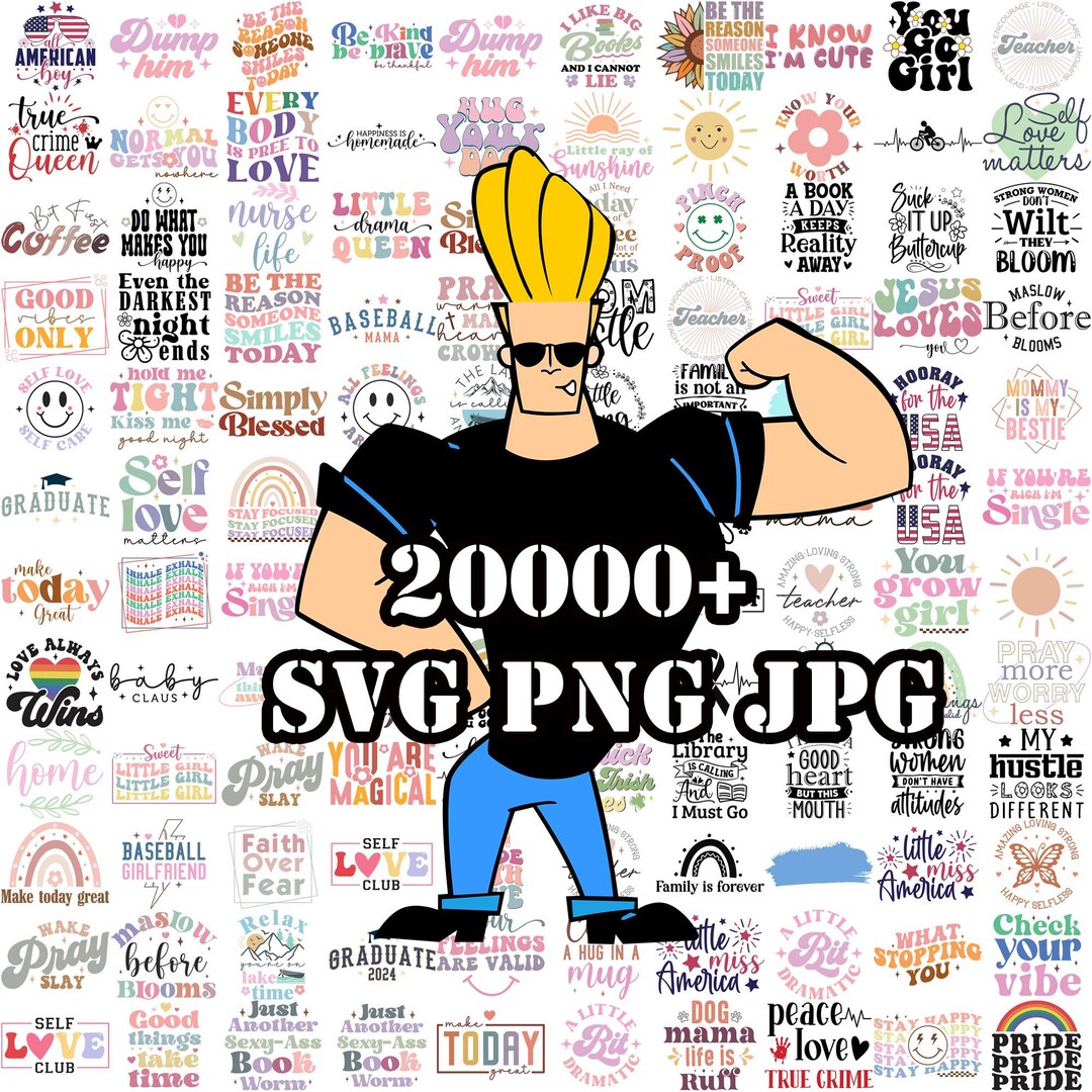 20000 Bulk Svg,bulk Png,cartoon Bundle,stickers Bundle Svg,commercial ...