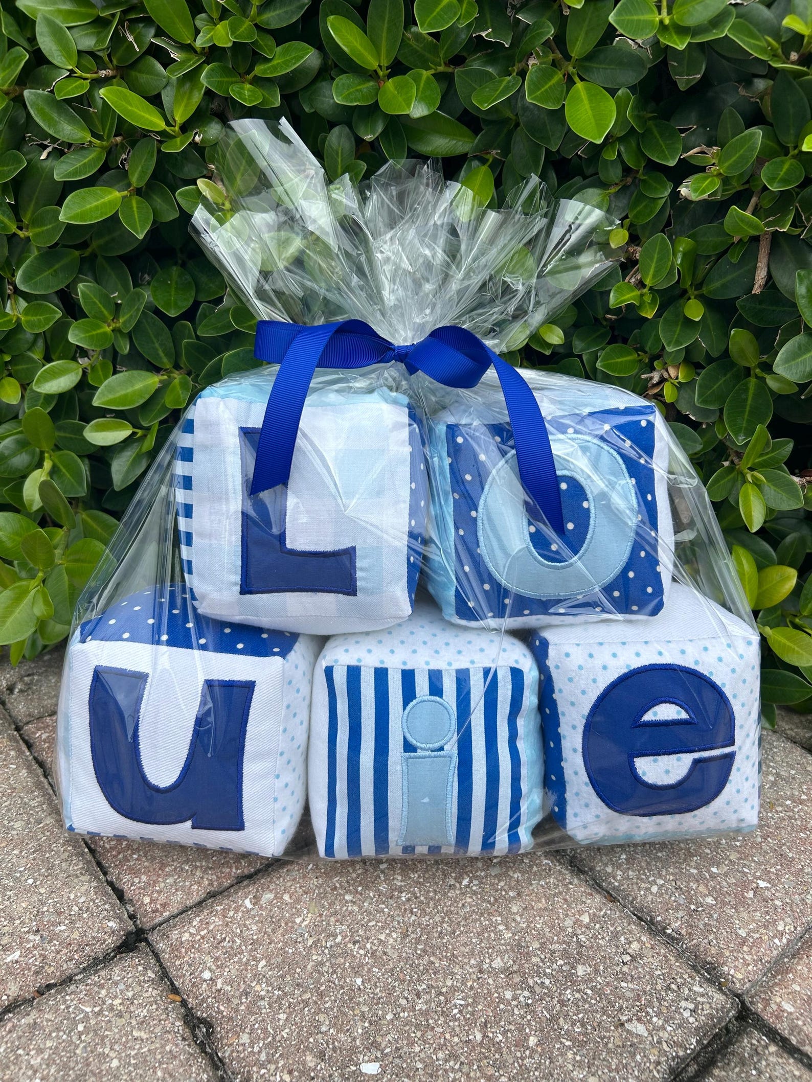 Soft Fabric Blocks Personalized for Baby; Baby Shower Gift; Monogrammed ...