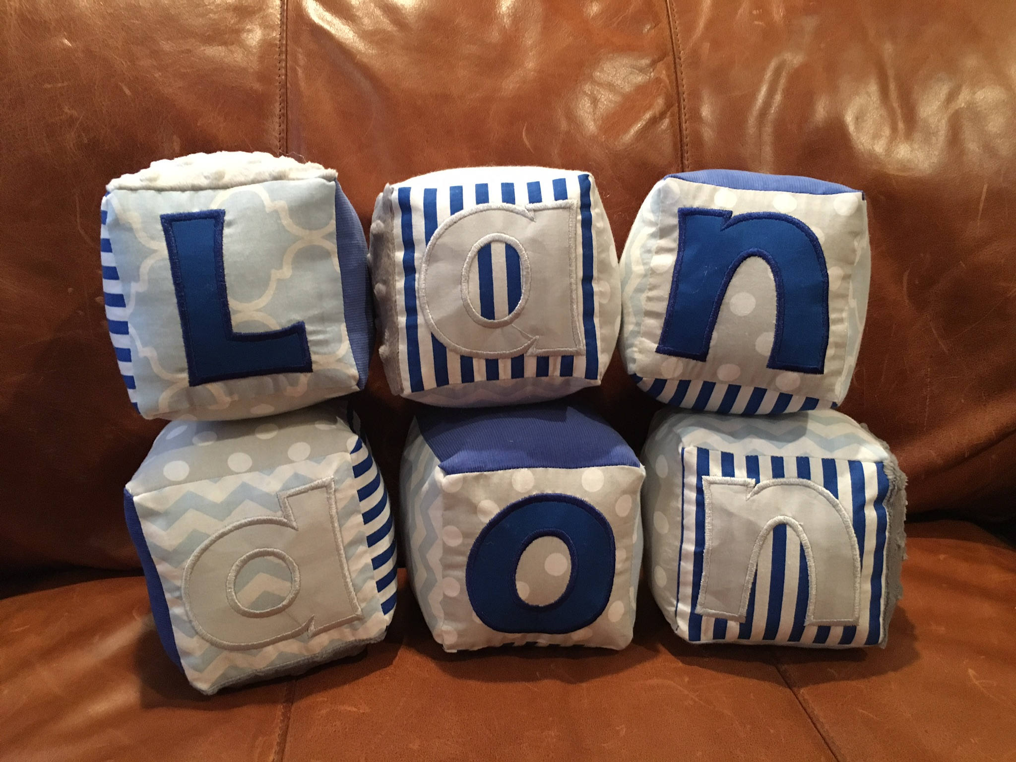 Soft Fabric Blocks Personalized for Baby - Etsy