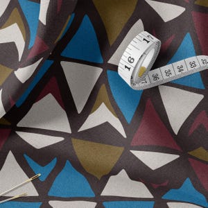 Tribal Triangle Pattern, Ethnic Geometric Design for Home Decor, DIY ...