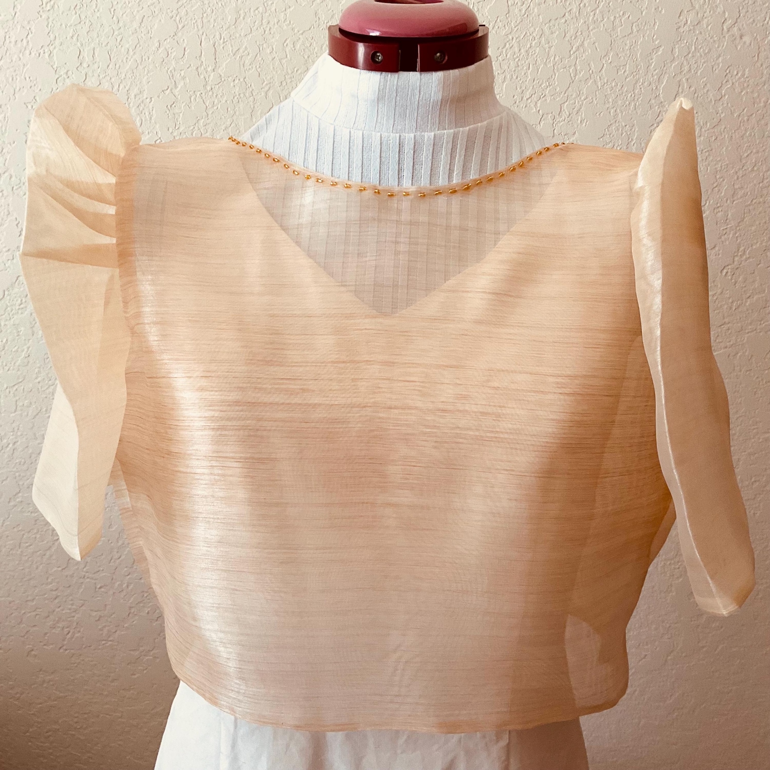 Filipina Kimona Top - Organza in Multiple Colors - Etsy