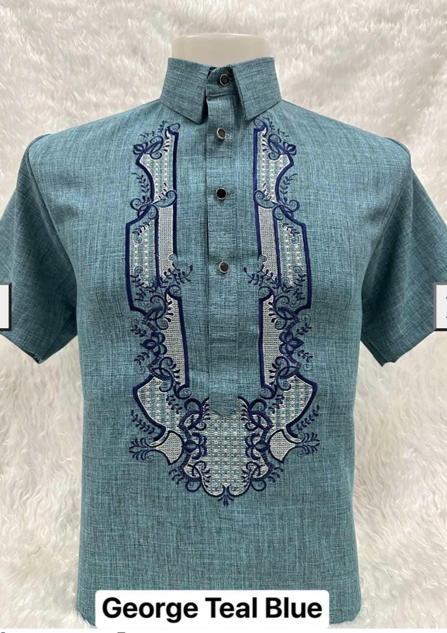 MODERN BARONG Tagalog - Short Sleeves - Etsy