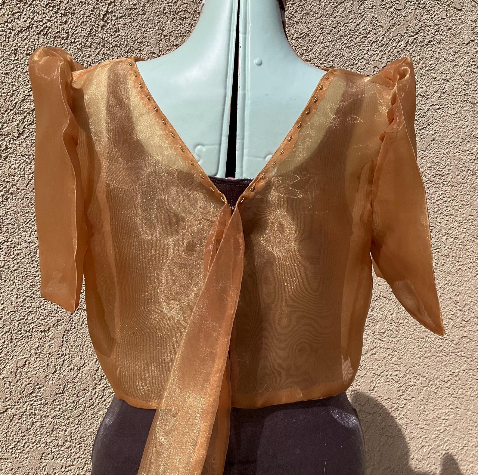 Filipina Kimona Top - Organza in Multiple Colors - Etsy