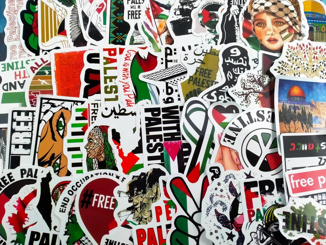 Palestine Sticker Pack Palestine Solidarity Stickers Palestine Freedom ...