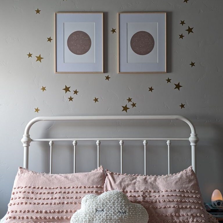 Celestial Night Sky Constellation Art Print 8x10, Star Map Art Print ...