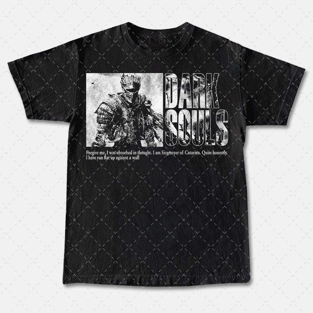 Vintage 90s Dark Souls Siegmeyer of Catarina Tee, Dark Souls T Shirt ...