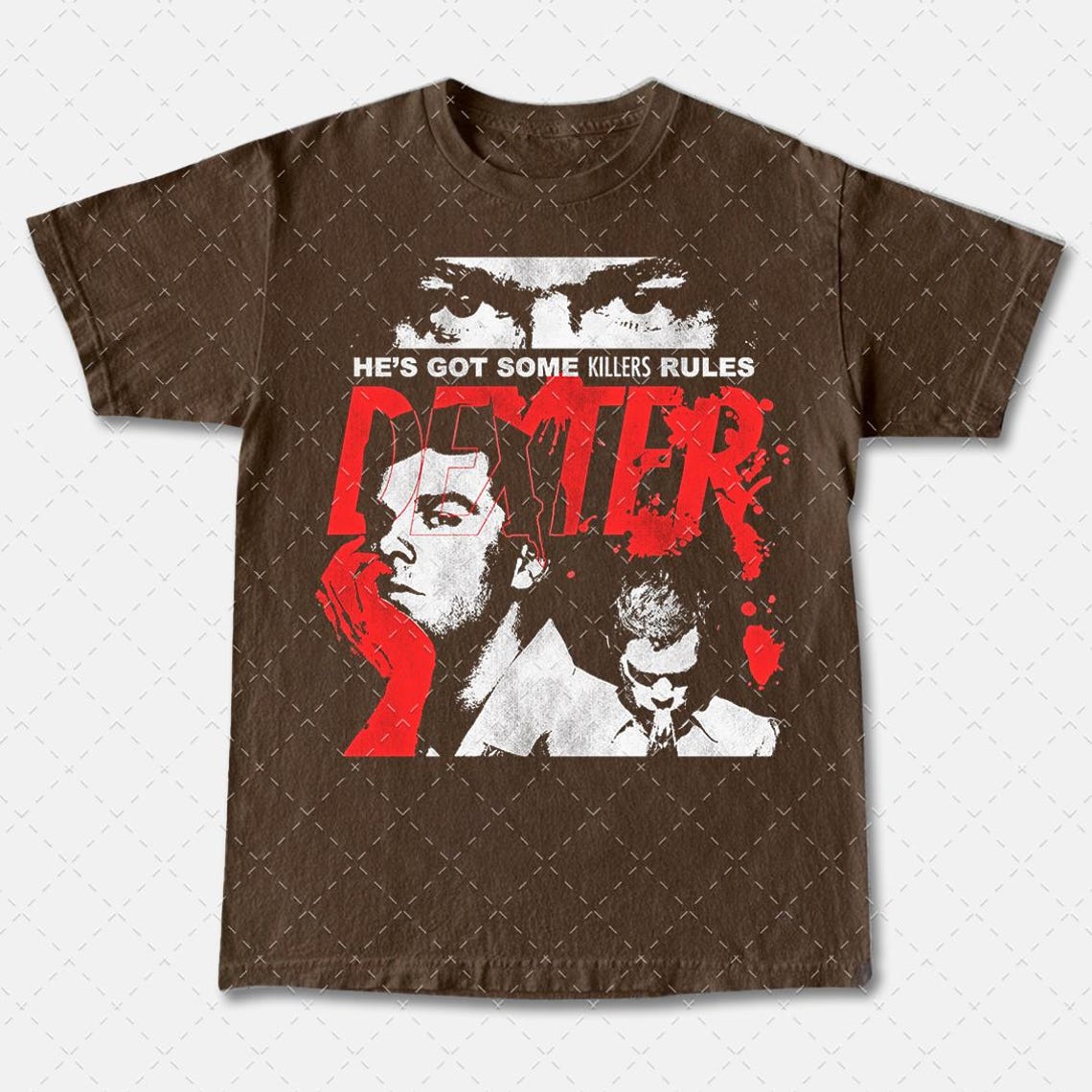Vintage 90s Dexter Tv Series Tee, Dexter Morgan T-shirt, Twin Peaks ...