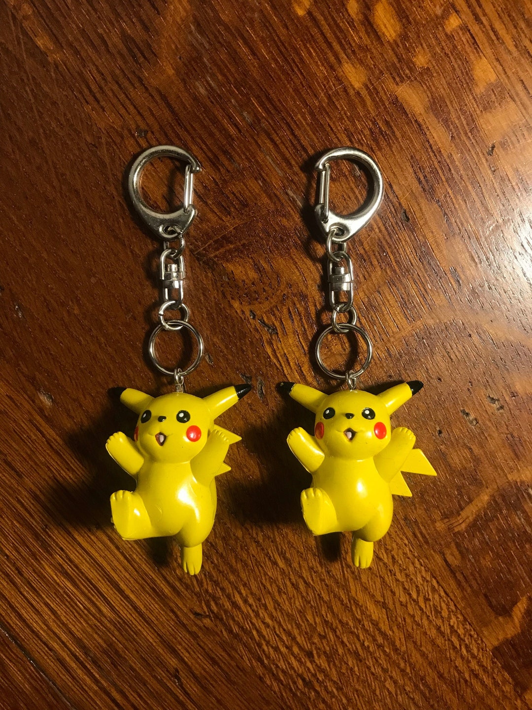 Rare, Vintage 2000 Pikachu Keychains by Nintendo - Etsy