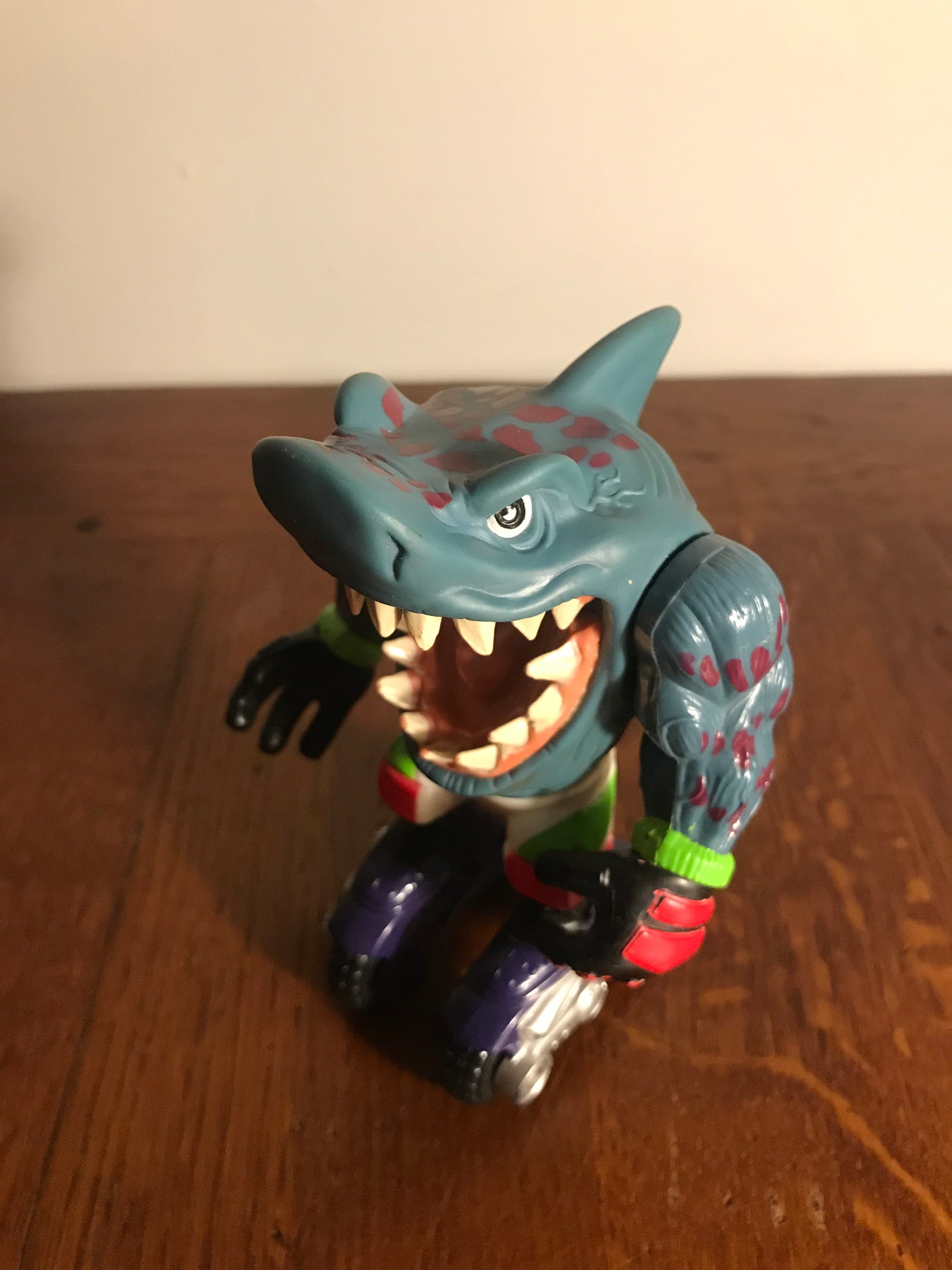 Vintage 1995 Street Sharks Moto Streex Action Figure - Etsy