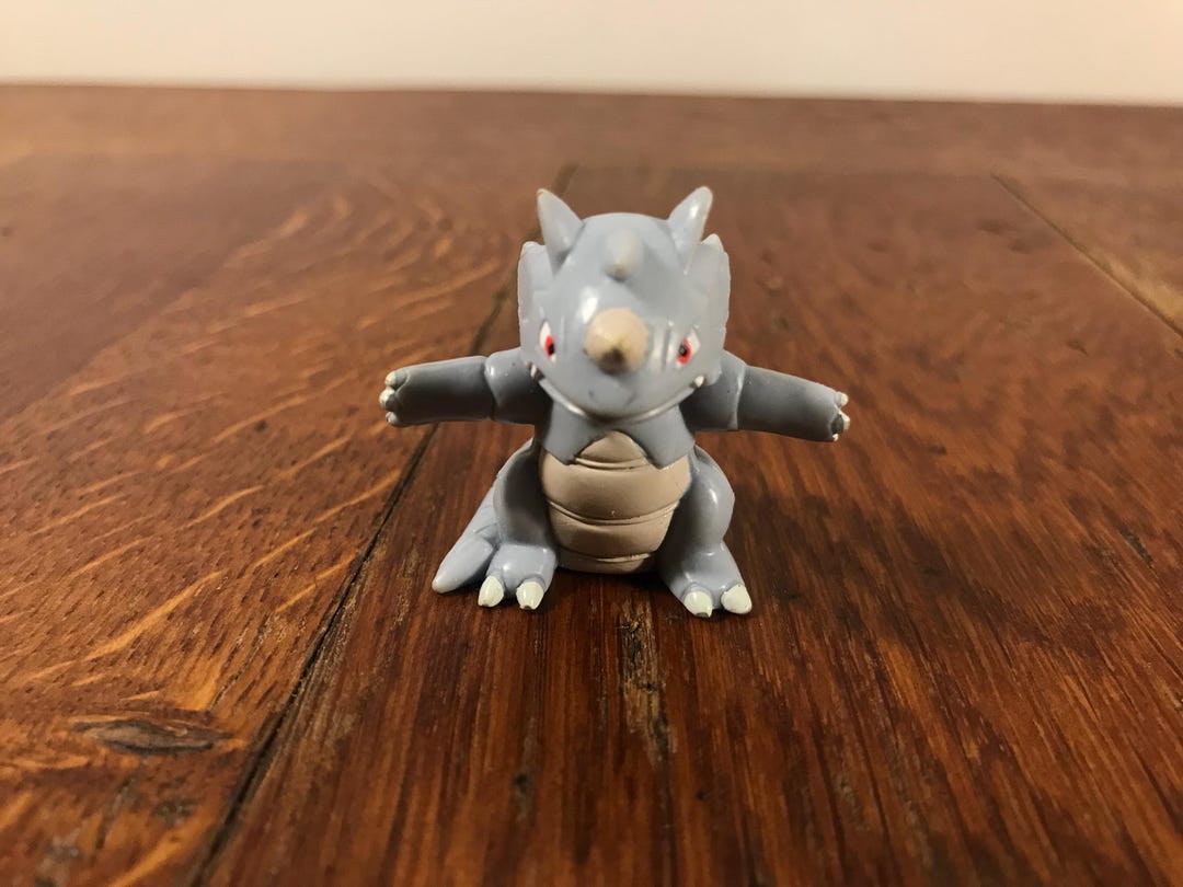 1998 Rhydon Pokémon Figurine Pencil Topper by Nintendo - Etsy