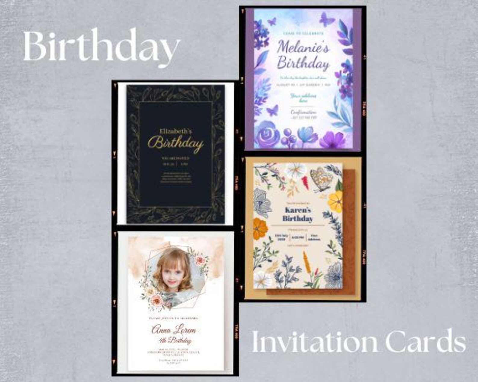 Printable Birthday Card | Digital Download | Personalized Birthday Card ...