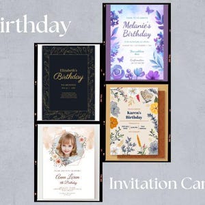 Printable Birthday Card | Digital Download | Personalized Birthday Card ...