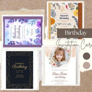 Printable Birthday Card | Digital Download | Personalized Birthday Card ...