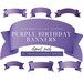 Watercolor Birthday Banner Clipart - Happy Birthday Clipart PNG ...
