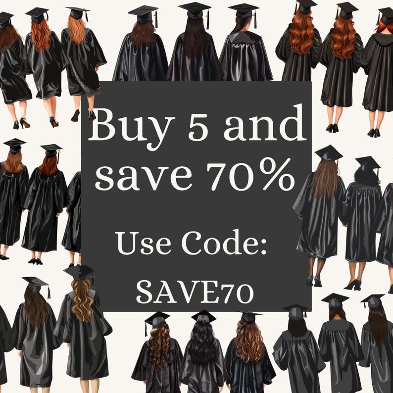 Female Graduate Clipart, Graduation Cap Gown, Diploma Illustrations ...